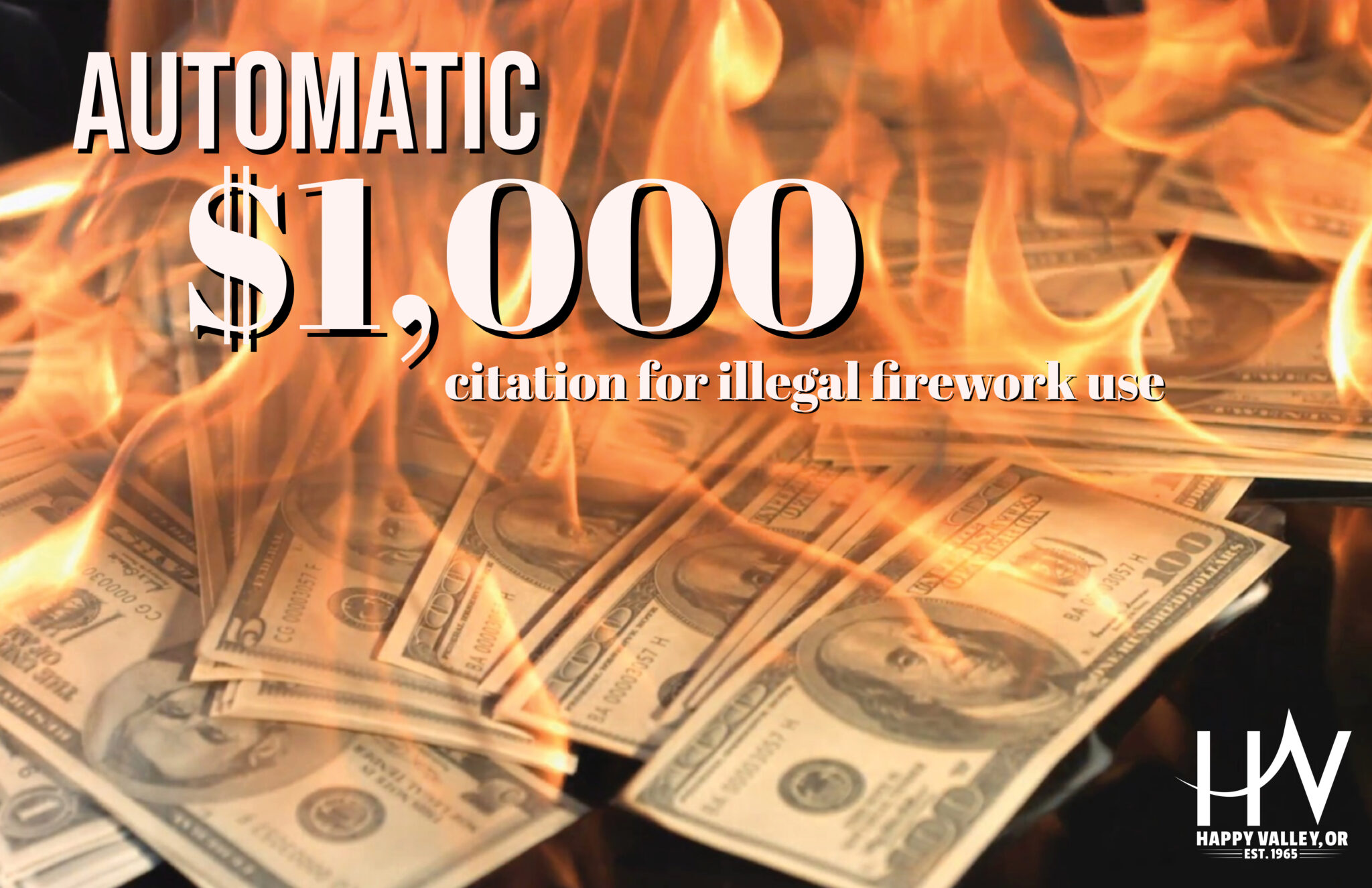 Fireworks Amnesty Program - City of Happy Valley