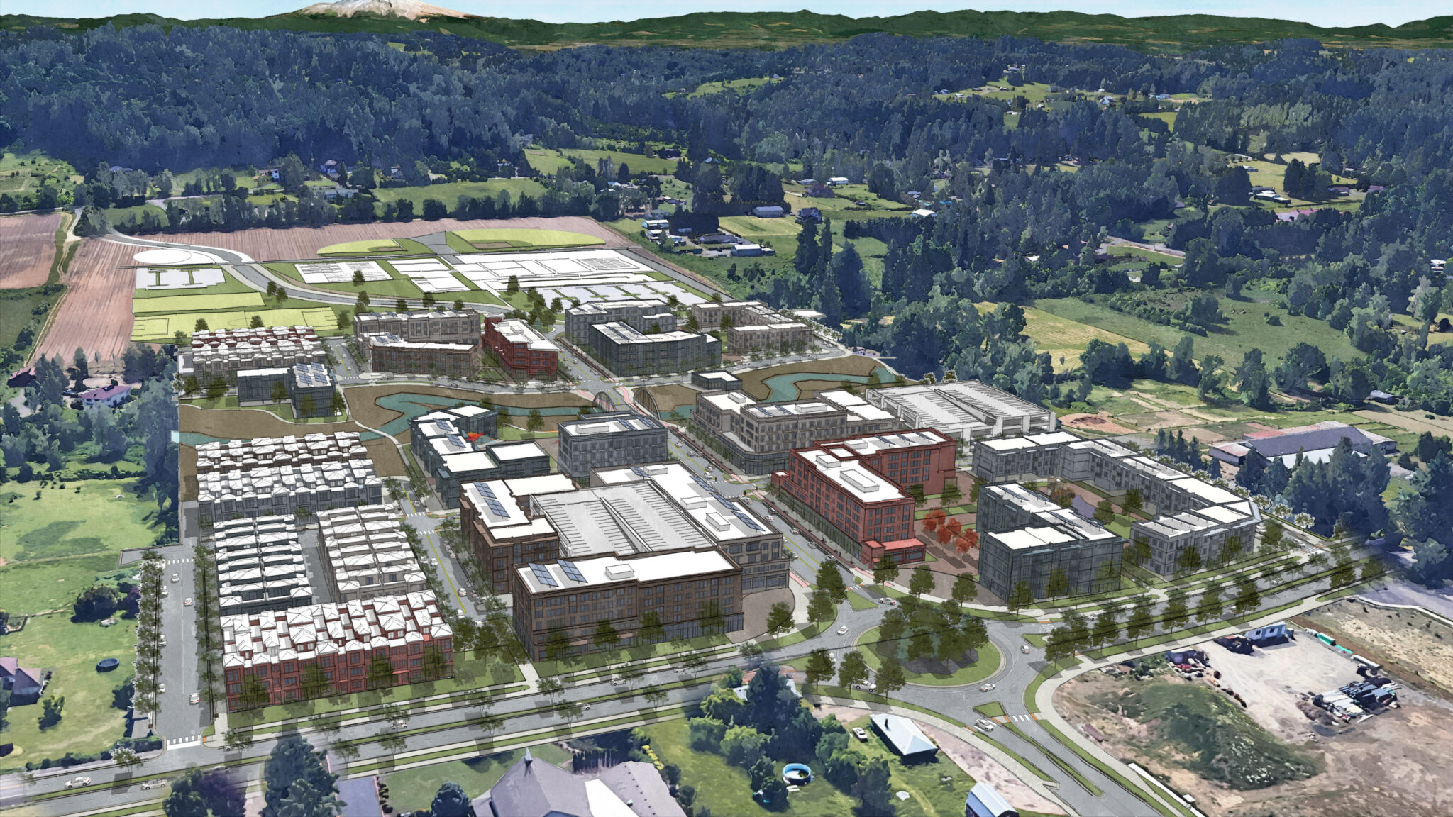 Downtown District - City of Happy Valley