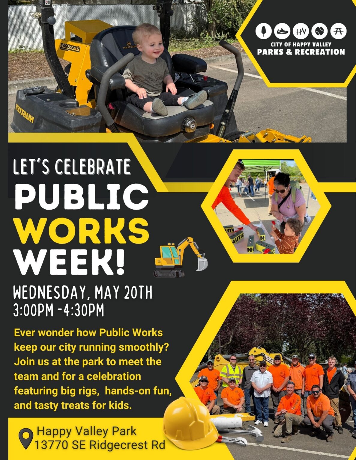 Celebrate Public Works Week - City of Happy Valley